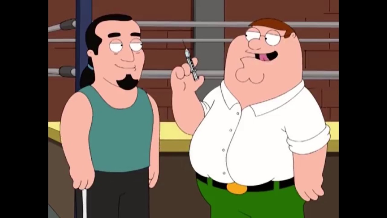 Family Guy - Stewie tries steroids - YouTube