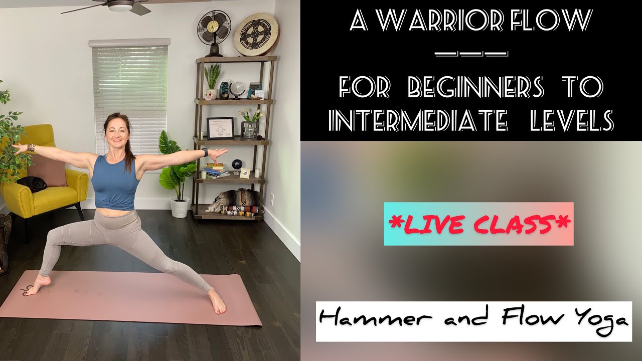 A Warrior Flow for Beginners to Intermediate Levels | Hammer and Flow ...