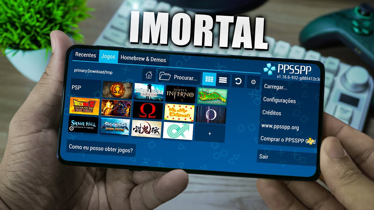 PPSSPP REVOLUCIONA!! MELHOR VERSÃO PARA CELULAR FRACO, DOBRO DE ...