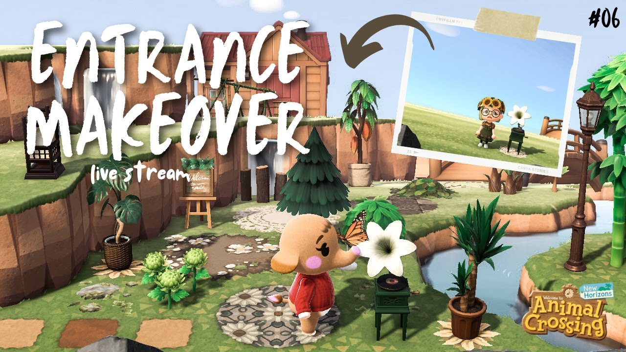 Landscaping & Decorating my PLANTCORE ENTRANCE [20-01-2021] - YouTube