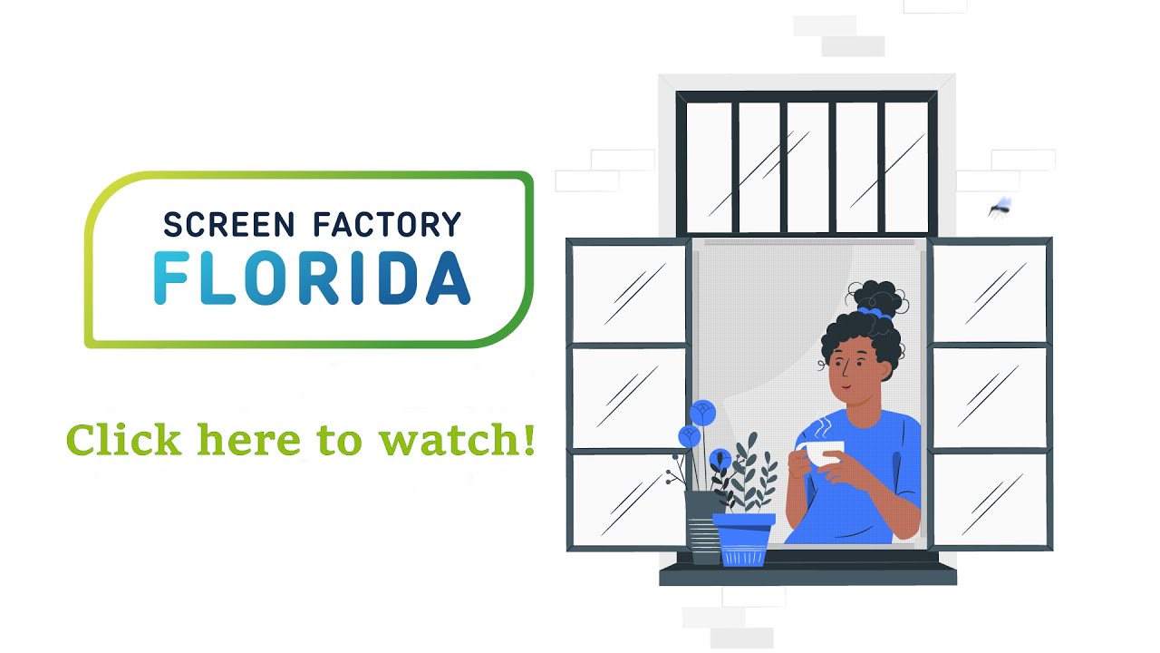 Screen Door and Insect Screen = Screen Factory Florida - YouTube