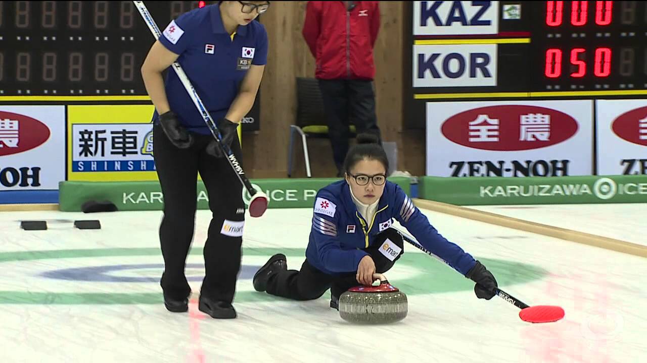 CURLING: Best 5 Shots of Pacific-Asia Curling Chps 2014 - YouTube