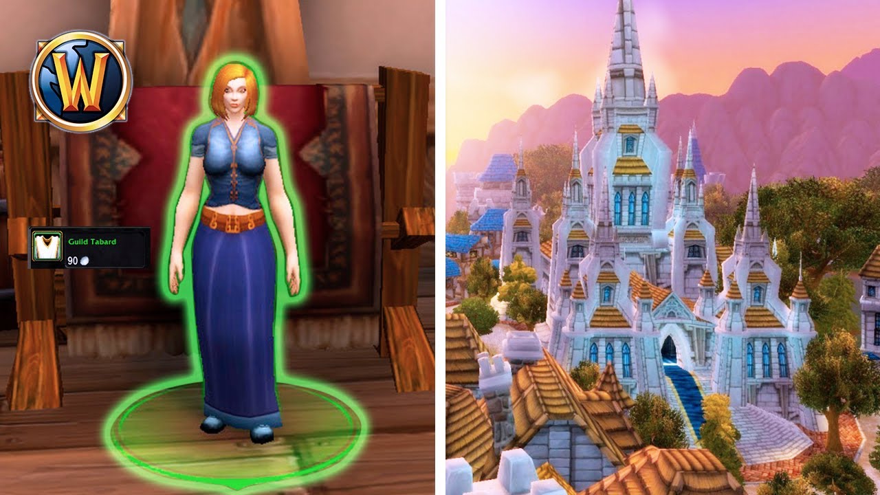 Stormwind City Tabard Vendor Location Guild Vendor | WoW - YouTube