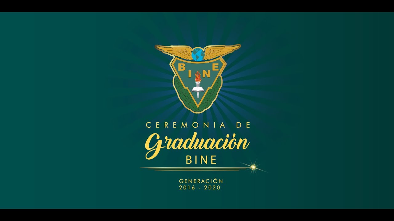 Graduación BINE 2020 - YouTube