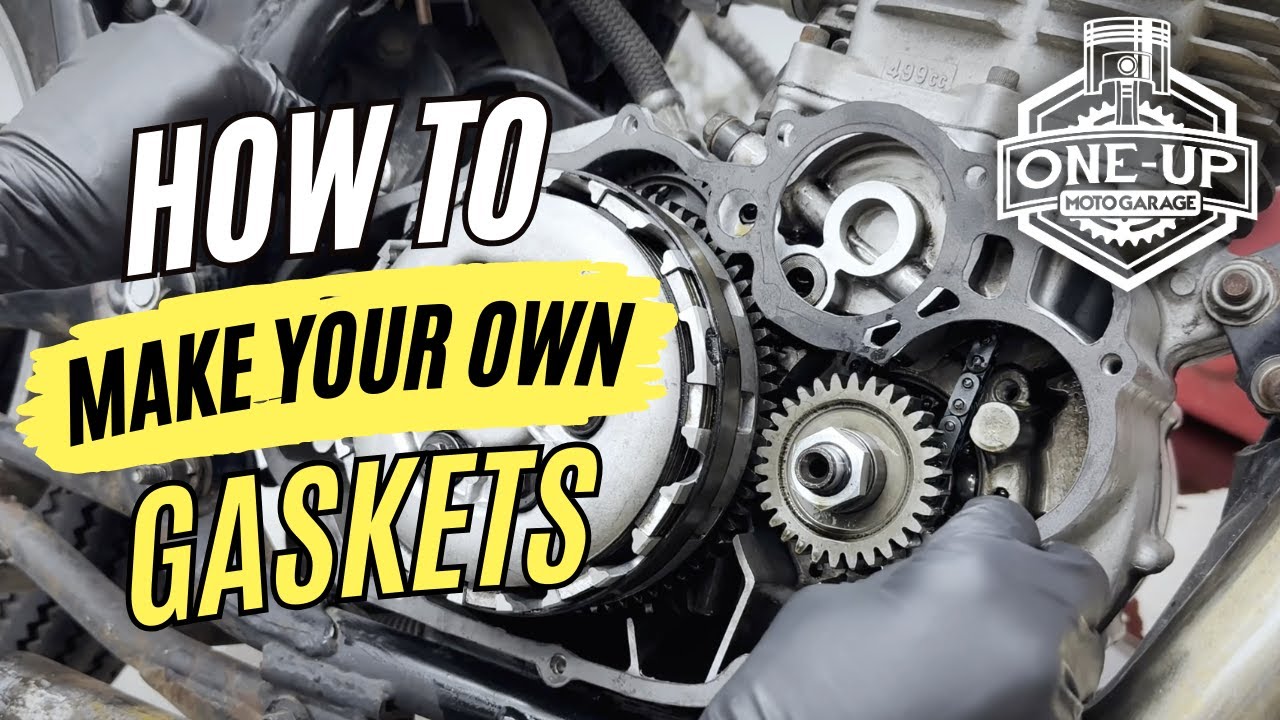 Making DIY Gaskets | It's cheap, fun, and easy! - YouTube