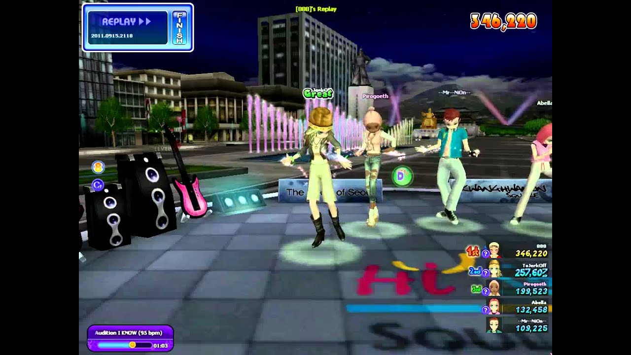 Audition Dynamic 4 - I KNOW - YouTube