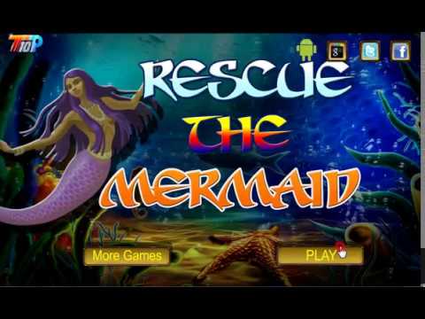 Rescue The Mermaid Walkthrough - YouTube