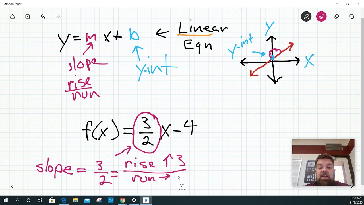 Algebra 1 Linear Relationship Example 7 YouTube Algebra 1 Linear Relationship Example 7 YouTube