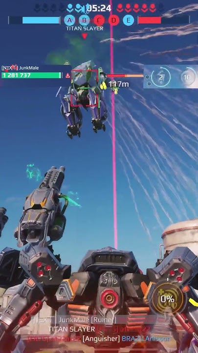 Heeeeeres Johnny Warrobots War Robots Gaming Wr Mauler Youtube