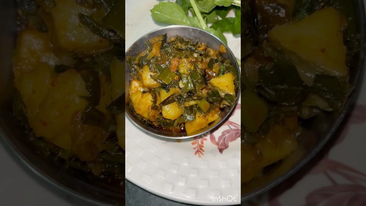 Winters Special Aloo and Spring onions recipe## shorts## youtubeshorts ...