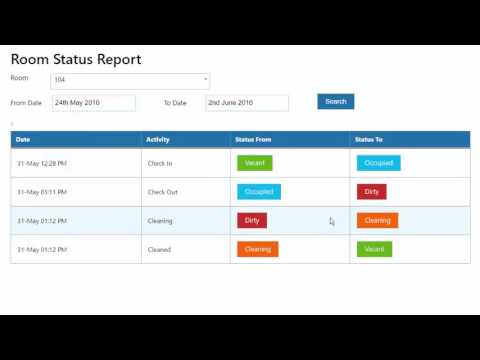 How to check Room Status: Hotel Management System - PowerComputers ...