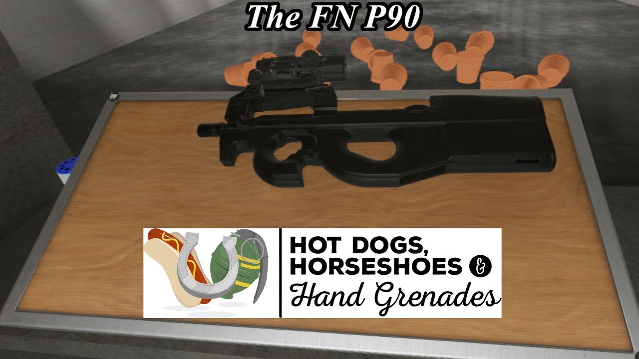 The Weapons of H3VR The P90 - YouTube