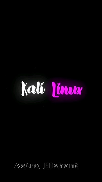 Kali Linux Status ๐ฅ๐จโ๐ป Coder Hacker Kalilinux Shortsvideo Viral Youtube