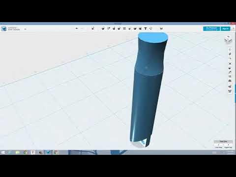 123d Design Tutorial - Whistle - YouTube