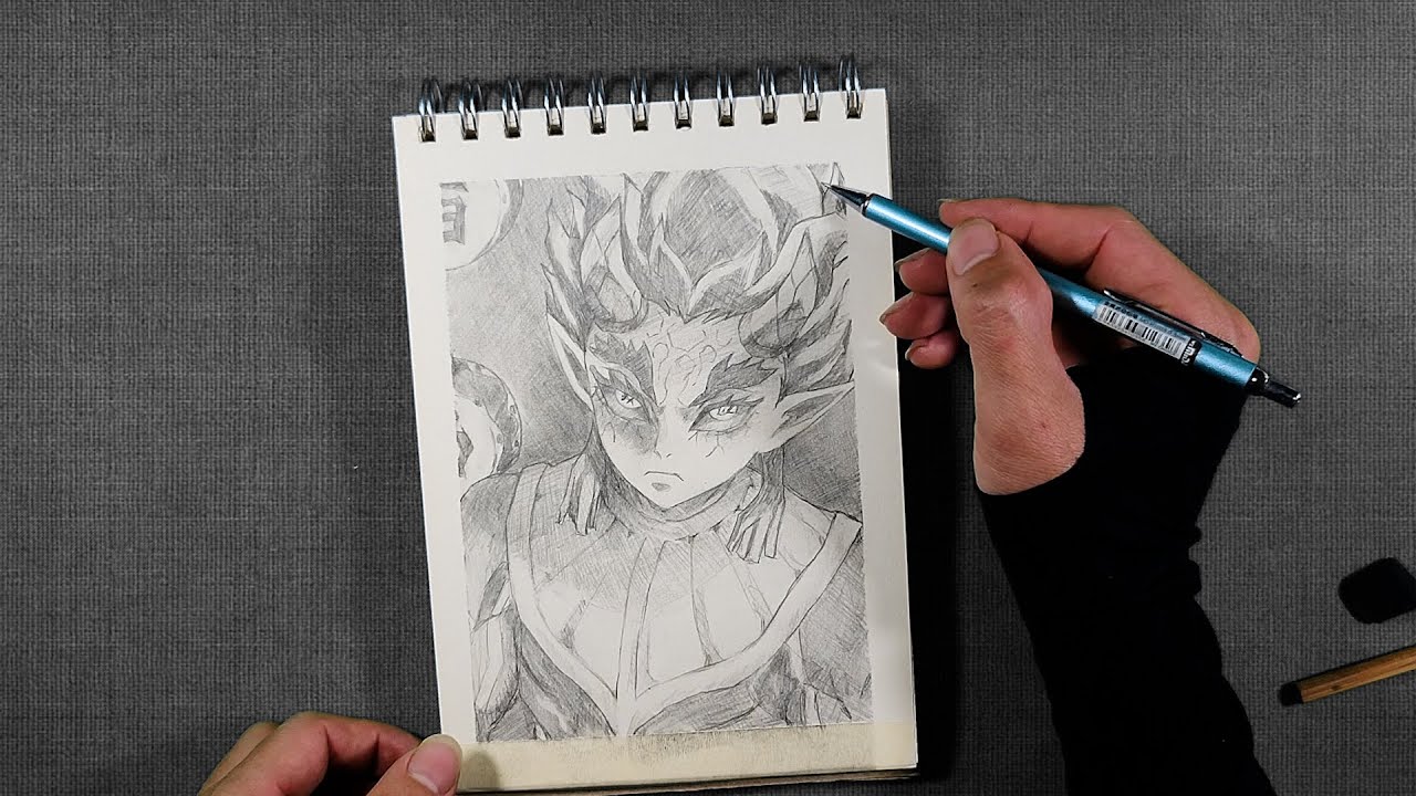 How to Draw Hantengu | Easy Step-by-Step Demon Slayer Tutorial - YouTube