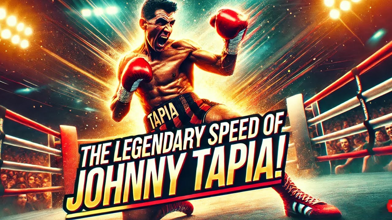 🔥 Unbelievable Speed & Power! The Legendary Johnny Tapia in Action 🥊 ...