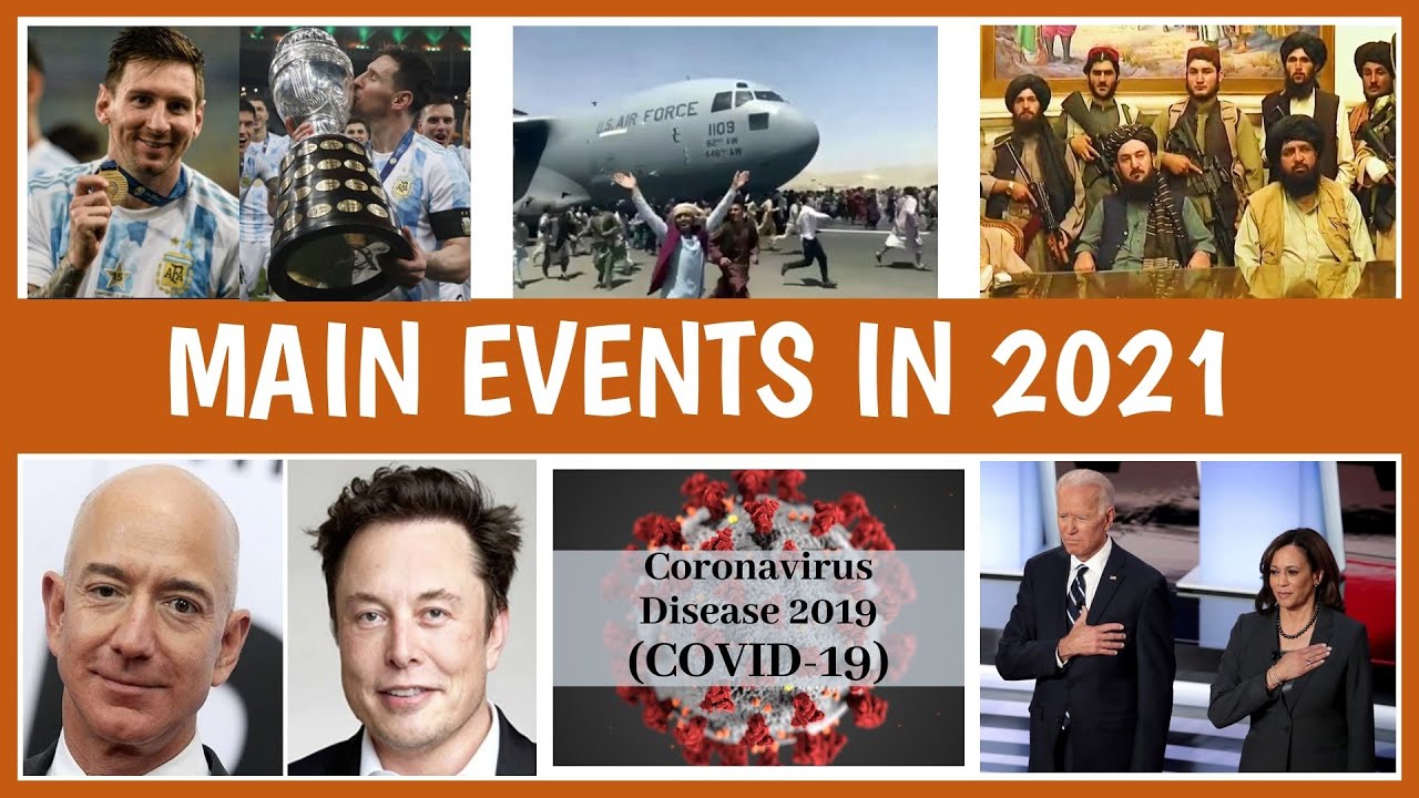Flashback 2021 in 3 minutes | Year 2021 in review | Main events in 2021 ...
