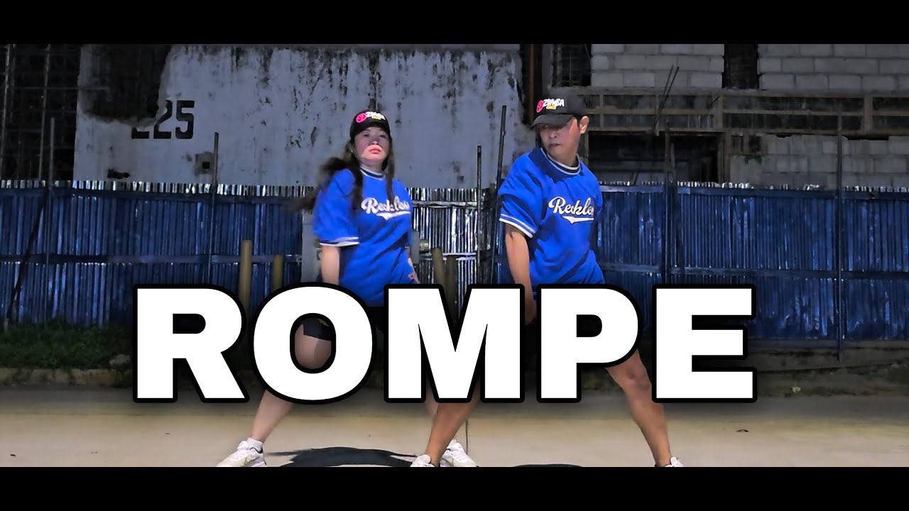 ROMPE - DJ REMIX | DANCE WORKOUT | cardio exercise - YouTube