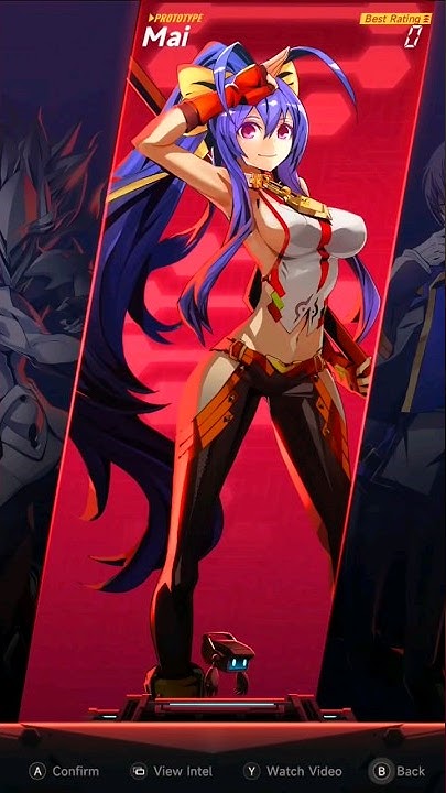 Mai Natsume in Blazblue Entropy Effect - YouTube