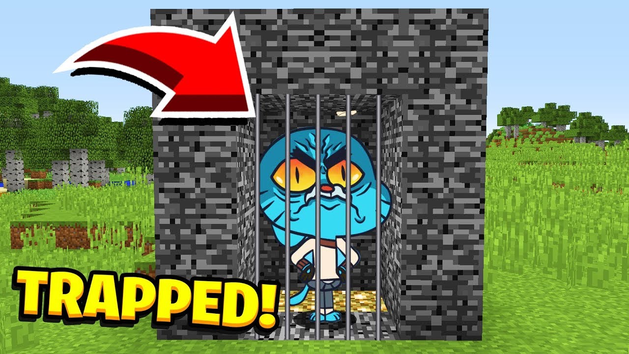 Minecraft : We Trapped EVIL GUMBALL! (Ps3/Xbox360/PS4/XboxOne/PE/MCPE ...