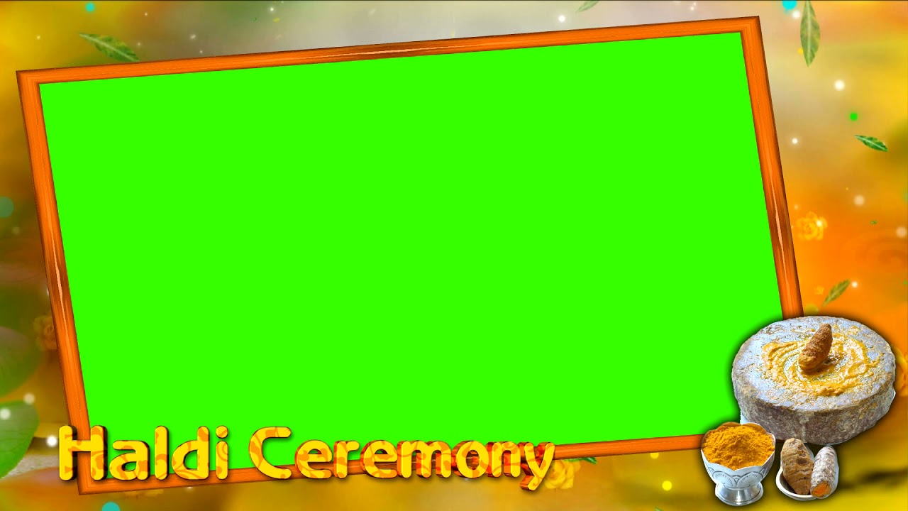 Haldi Green Screen wedding Effect || Wedding Haldi green screen Effects ...