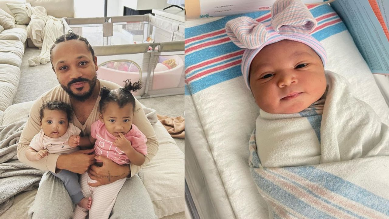 Romeo Miller introduced his youngest daughter to the world. - YouTube