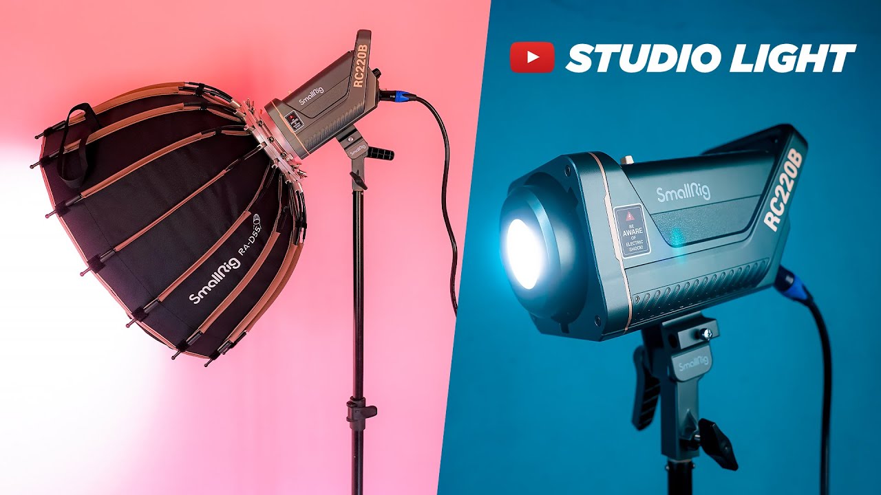 Professional Light for Your YouTube Studio - SmallRig RC220B - YouTube