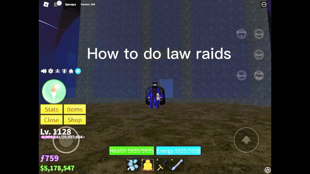 How to start a law raid (Lvl 1250 boss) - YouTube