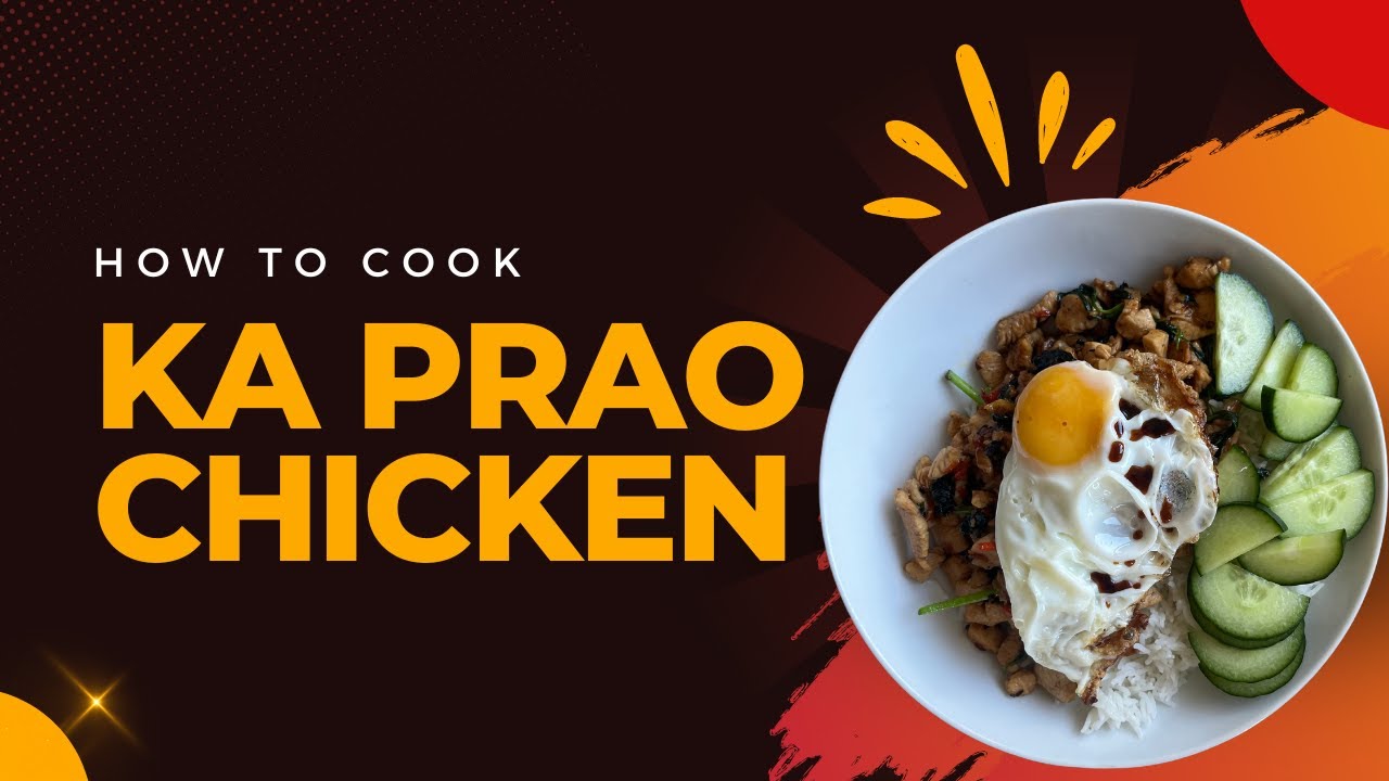 How to make Thai food :Pad Kaprao Chicken - YouTube