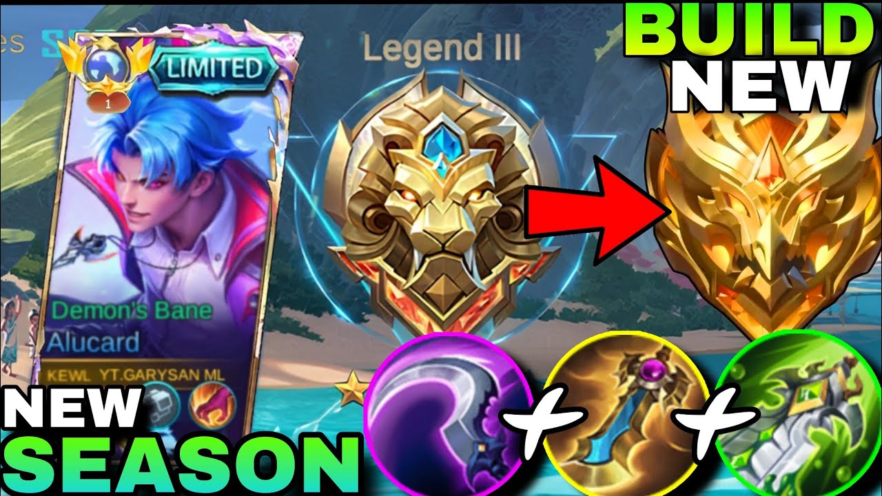 NEW SEASON 36 COMING AND MY ALUCARD ON FIRE IN RANKED GAME | NEW BUILD ...