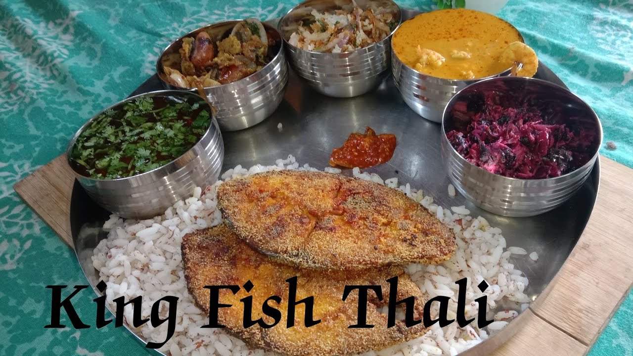 How to make Goan king fish Thali|goan fish Thali|goan fish Thali banane ...
