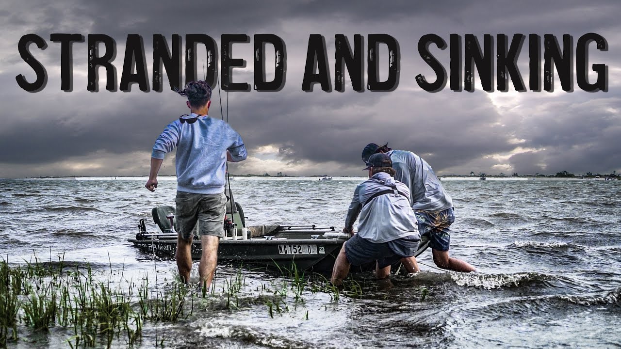 STRANDED ON A REMOTE ISLAND AFTER SINKING OUR BOAT | Survival Fishing ...