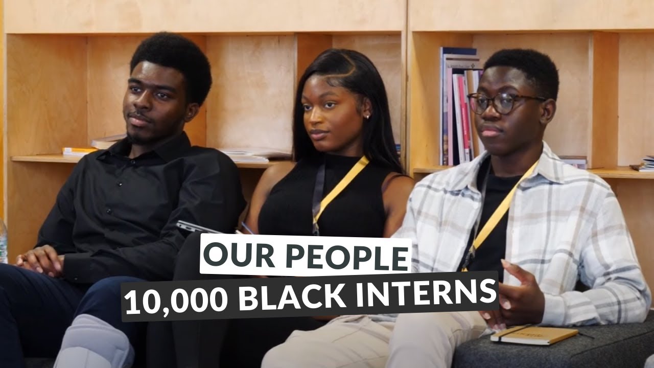 Our partnership with 10,000 Black Interns | Unite Students - YouTube