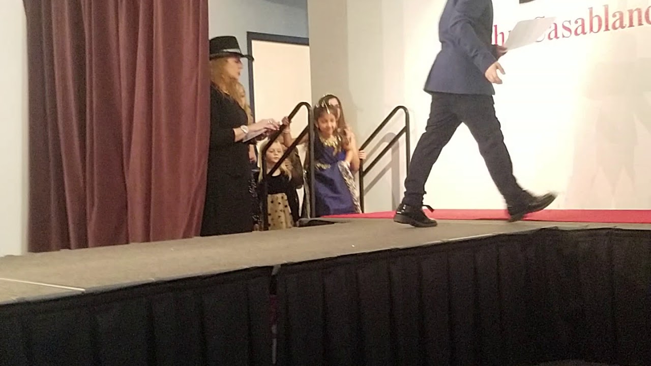 Ethan and Nyah runway graduation from JCasablancas Modeling School(2 ...