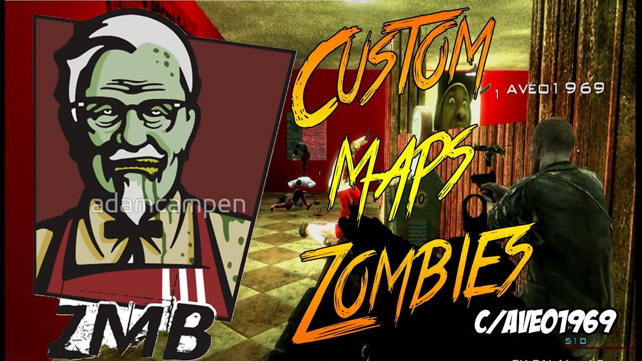 MALDITA CONEXIÓN!! | KFC Zombie | Cod Waw: Custom Maps | c/Aveo1969 ...