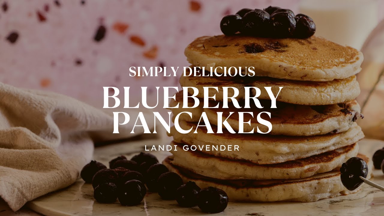 BLUEBERRY PANCAKE RECIPE - YouTube
