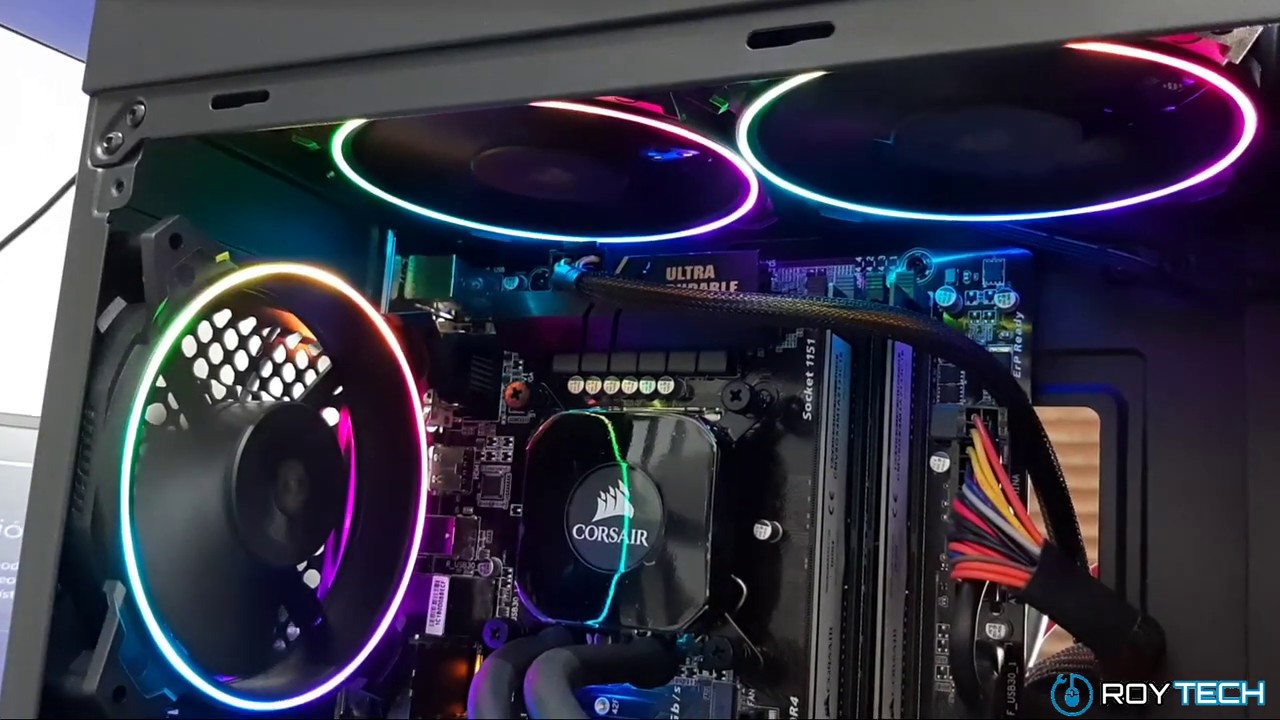 Reseña y Unboxing de ventiladores Sirius Loop 120 RGB ASL120FAN-3PK ...