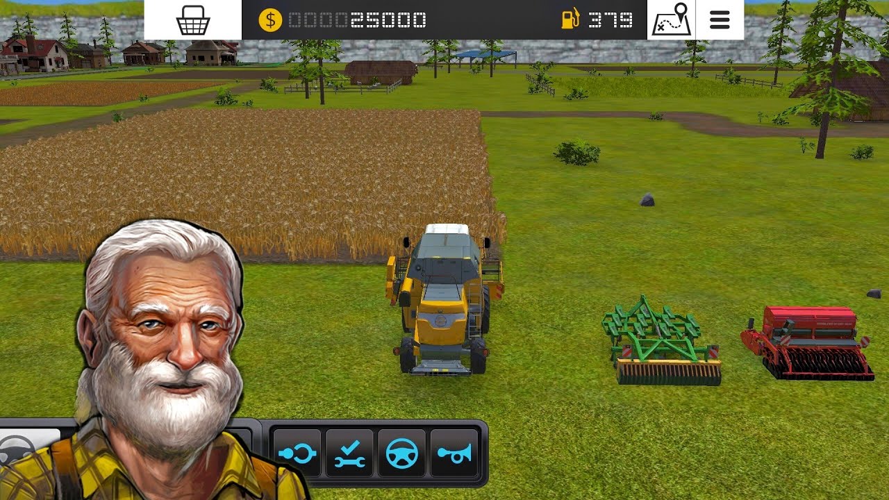 First Look Of Fs 16 | How To Play Fs 16 First Game ? Farming Simulator ...