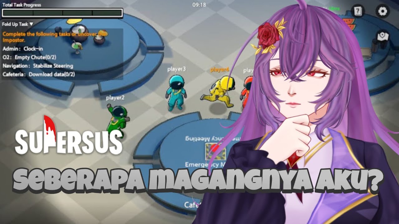 🔴 LIVE!【Super Sus】Muka serius, mainnya badut - YouTube