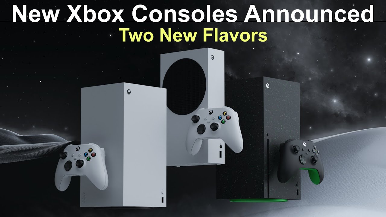 Xbox Unveils Two New Consoles (and a bunch of games) - YouTube