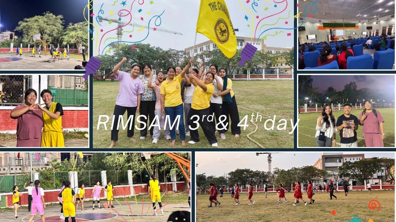 RIMSAM 3rd and 4th day ,Rims Imphal #medicalcollege #collegefest🎊 - YouTube