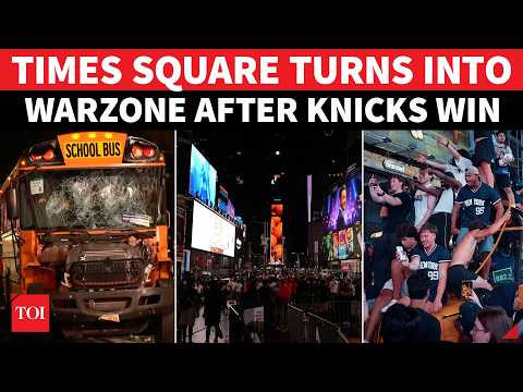 NYC ERUPTS: Gunfire, Fires And Riots After Knicks’ Historic Title Win | Mass Arrests Reported