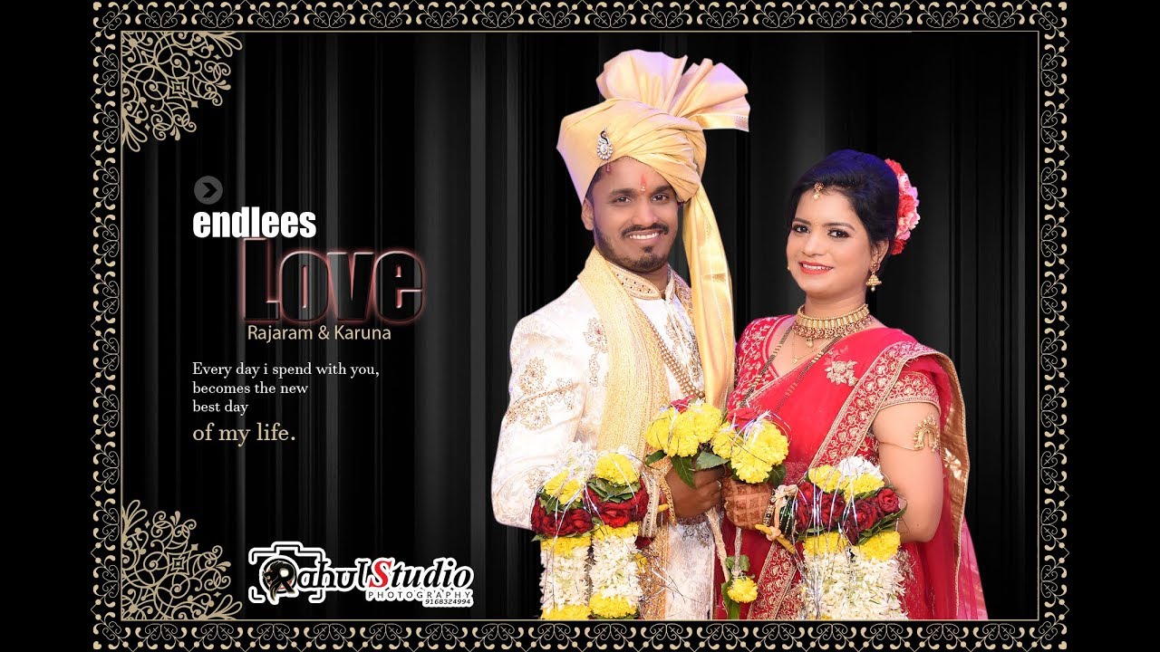 RAJ & KARUNA | SAWANTWADI | RAHUL PHOTO STUDIO - YouTube