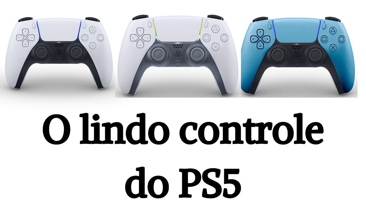 Controle do PS5 e suas características - YouTube