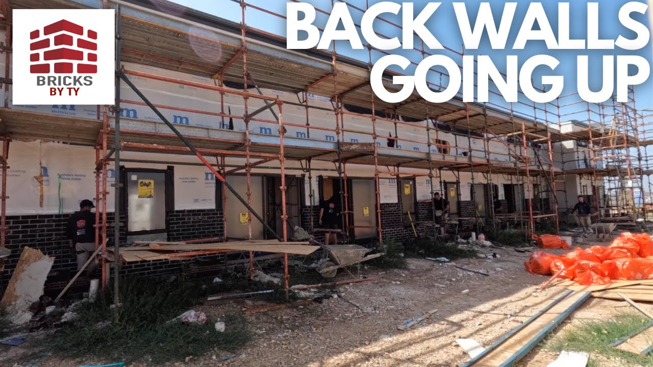 Back Walls Going Up! - YouTube