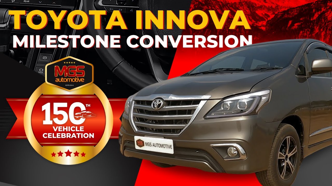 Toyota Innova Mile Stone Conversion | Type 4 Modification | #150 Car ...