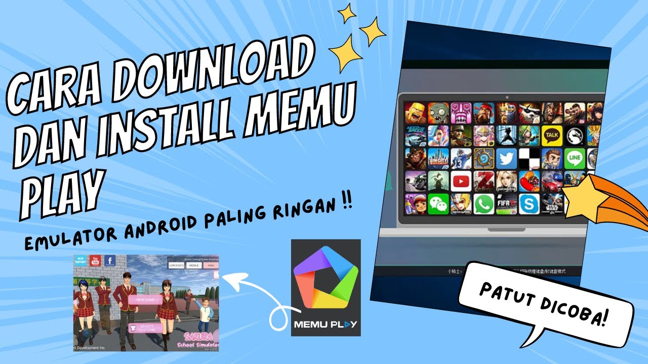 Cara Download Dan Install Memu Play Di Laptop / PC | Emulator Android ...
