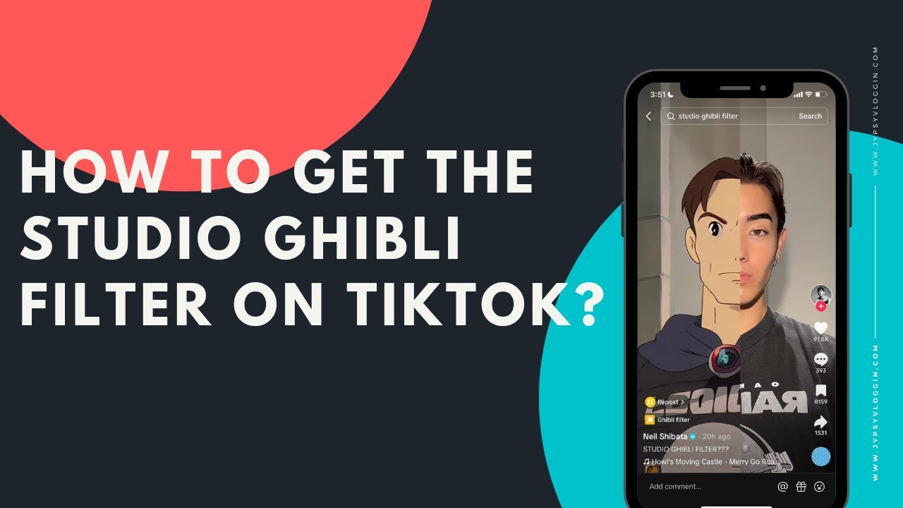 How to get the Studio Ghibli filter on TikTok - YouTube