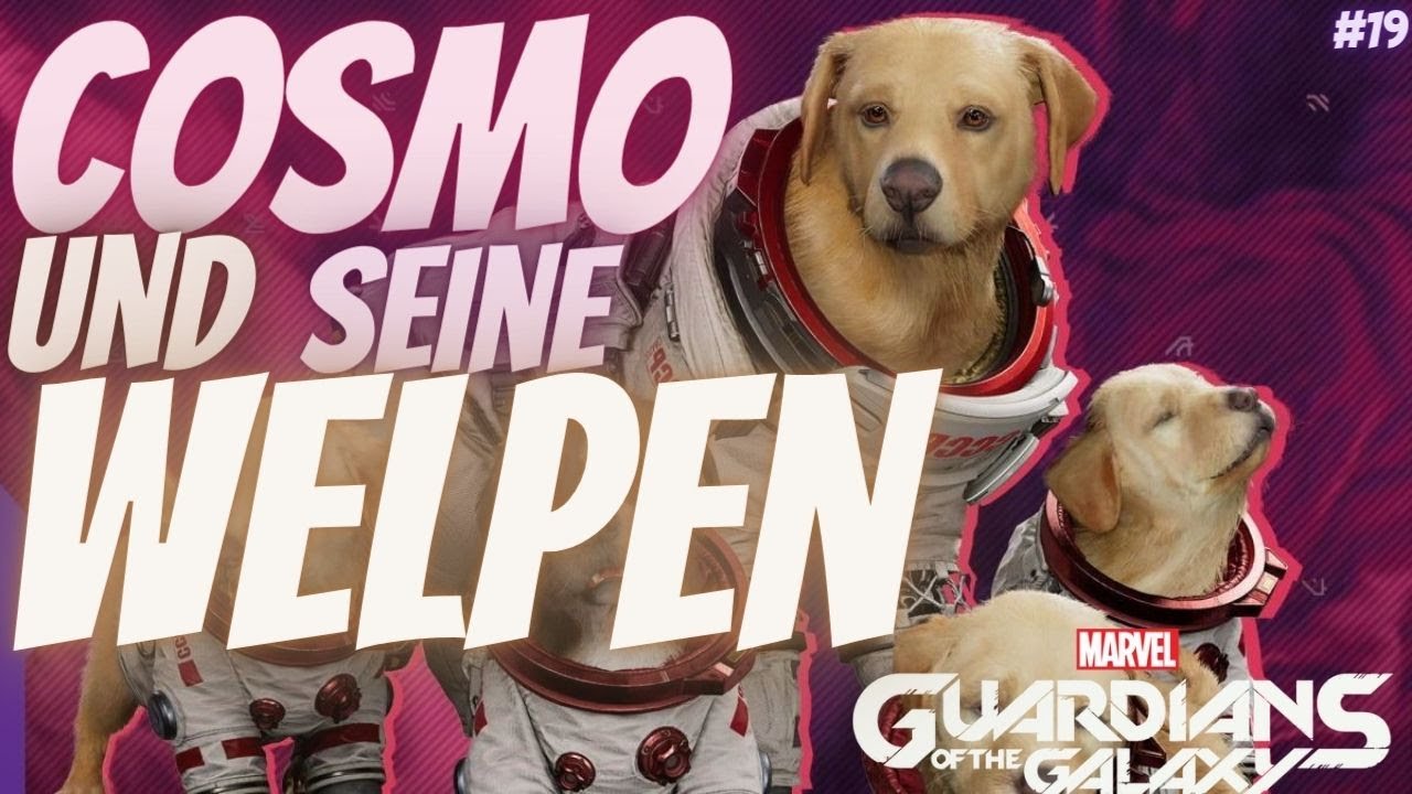MARVELS GUARDIANS OF THE GALAXY 🌌 019 : COSMO UND SEINE WELPEN (GERMAN ...