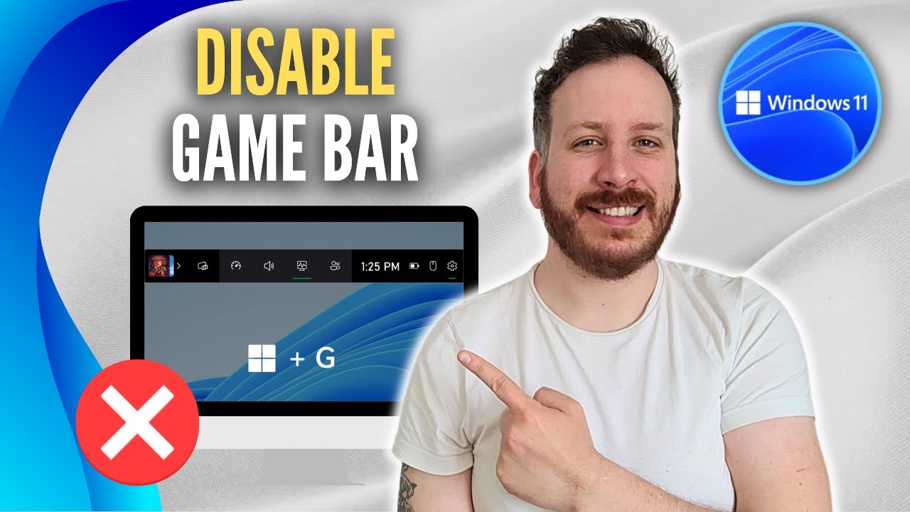 How To Disable Game Bar Windows 11 - YouTube